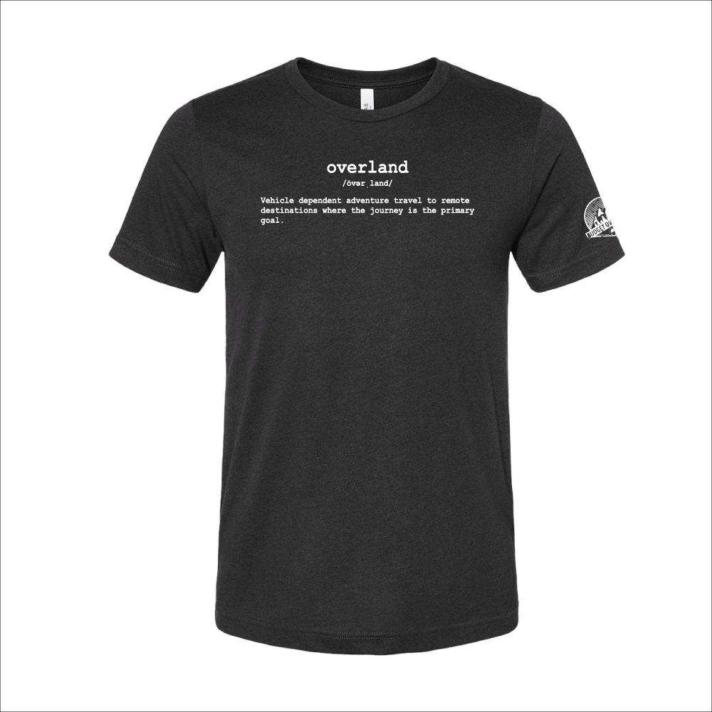 Overland Definition Tee – Budget Overland Swag